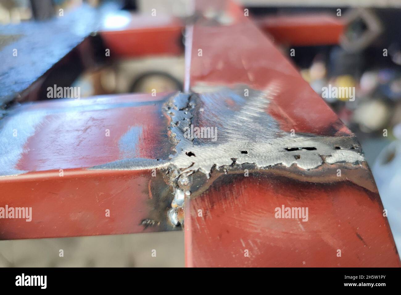welding iron steel industry detail close up Stock Photo - Alamy