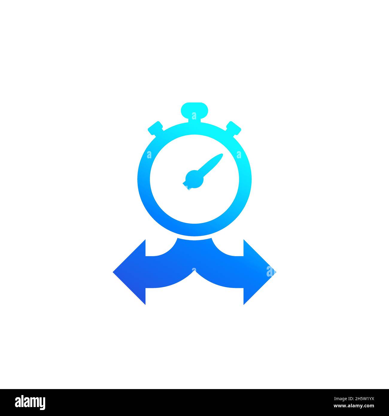 Time to choose icon on white Stock Vector Image & Art - Alamy