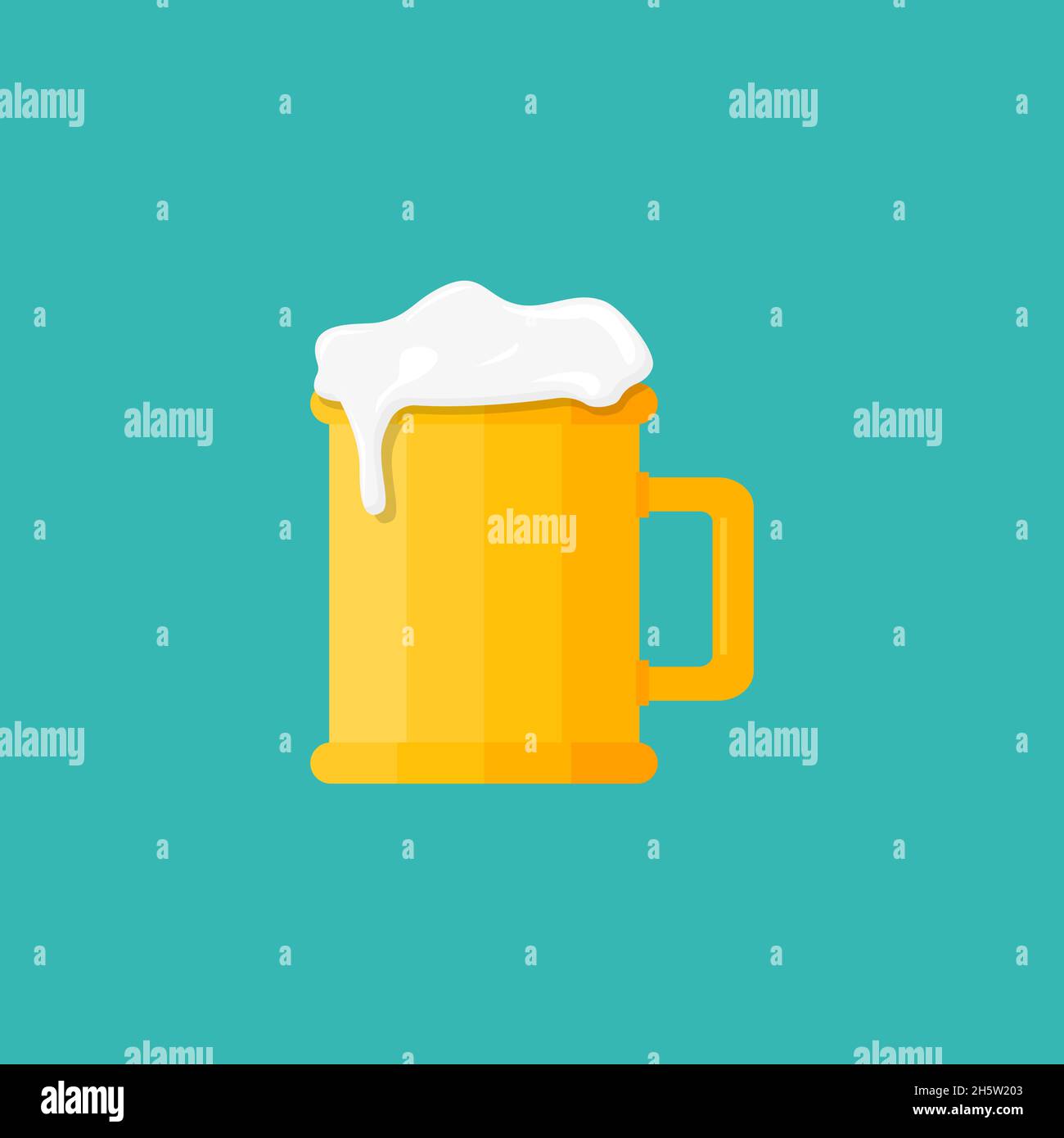 Flat oktoberfest vector design Stock Vector Images - Alamy