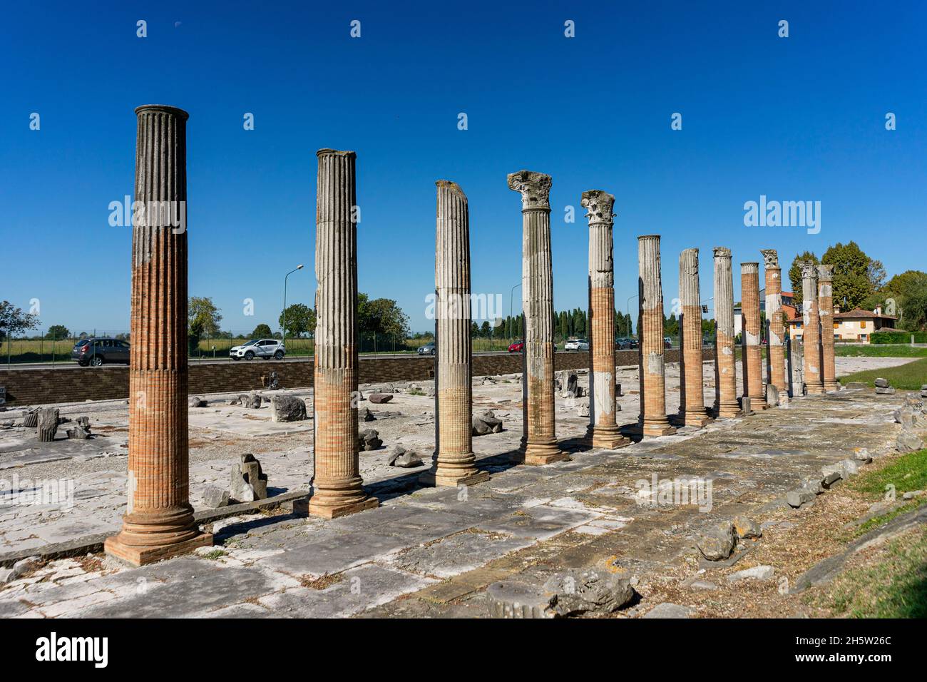 Beautiful Aquileia and so many Roman ruins Stock Photo - Alamy
