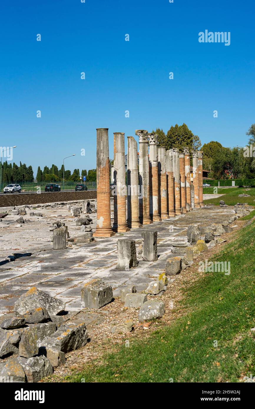 Beautiful Aquileia and so many Roman ruins Stock Photo - Alamy