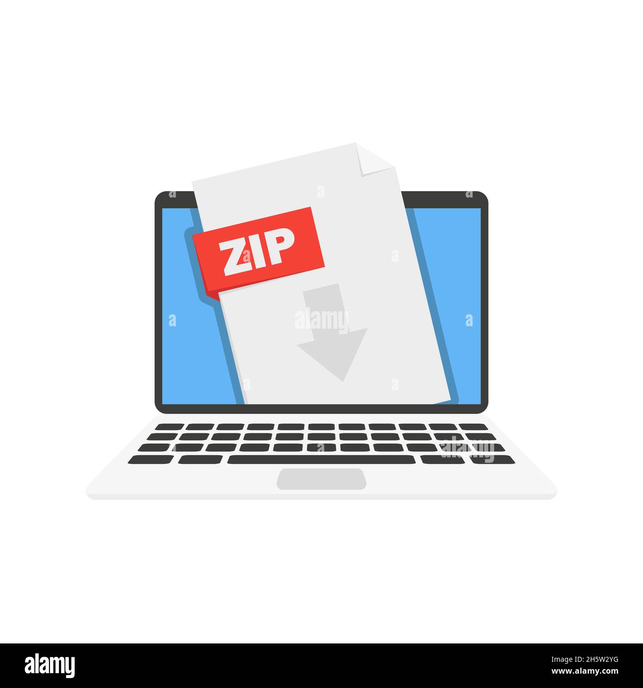 Computer zip folder archive icon hi-res stock photography and images ...