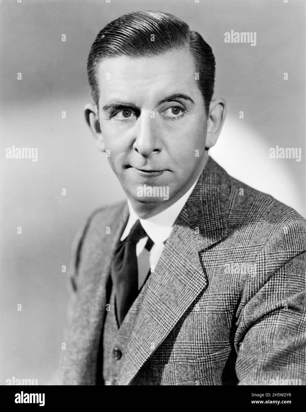 Edward Everett Horton, head and shoulders Publicity Portrait for the ...