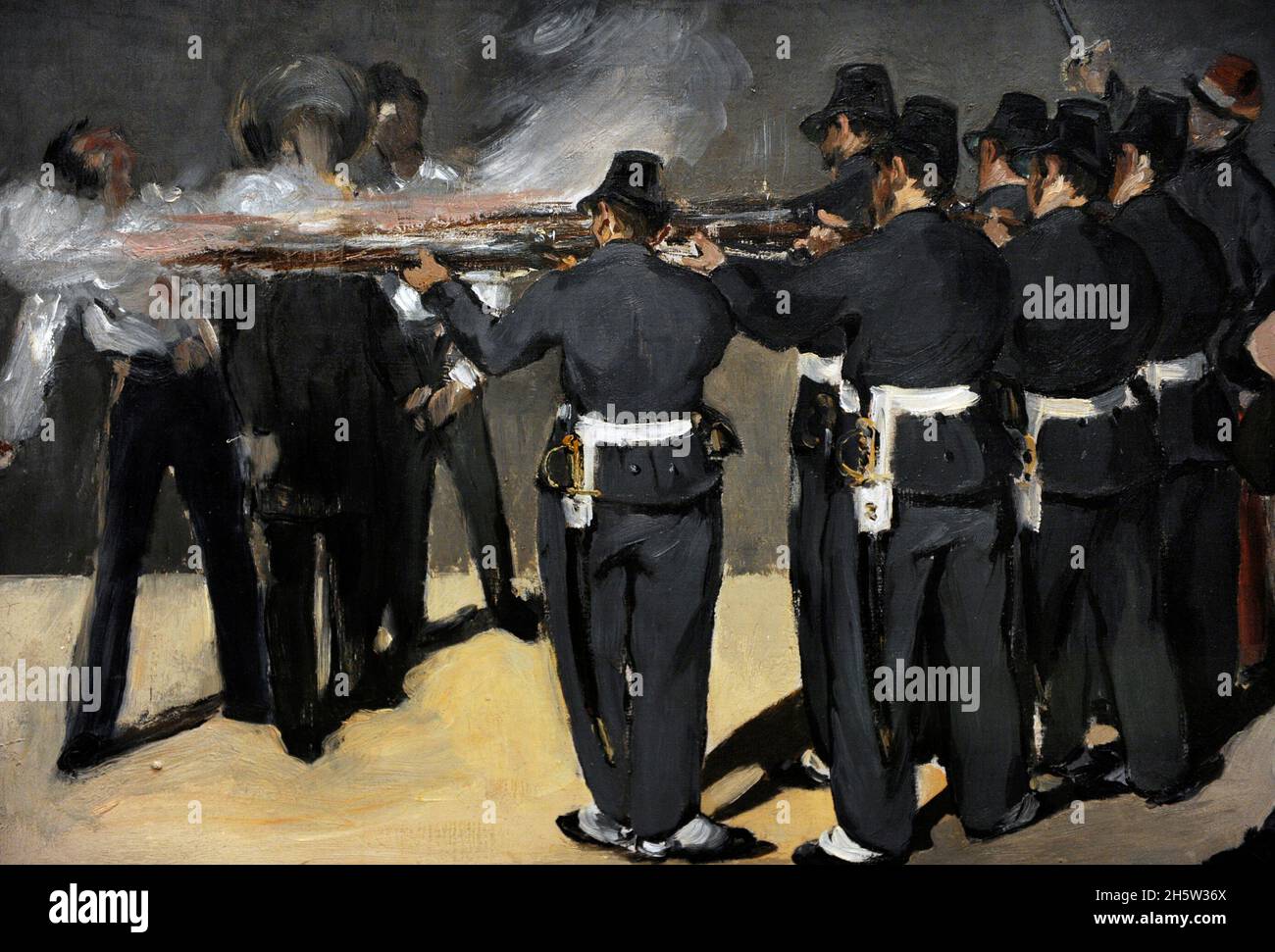 Execution by fire painting hi-res stock photography and images - Alamy