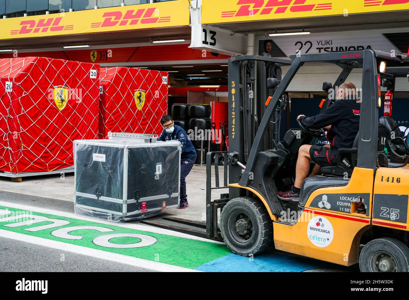 Ferrari logistics hi-res stock photography and images - Alamy