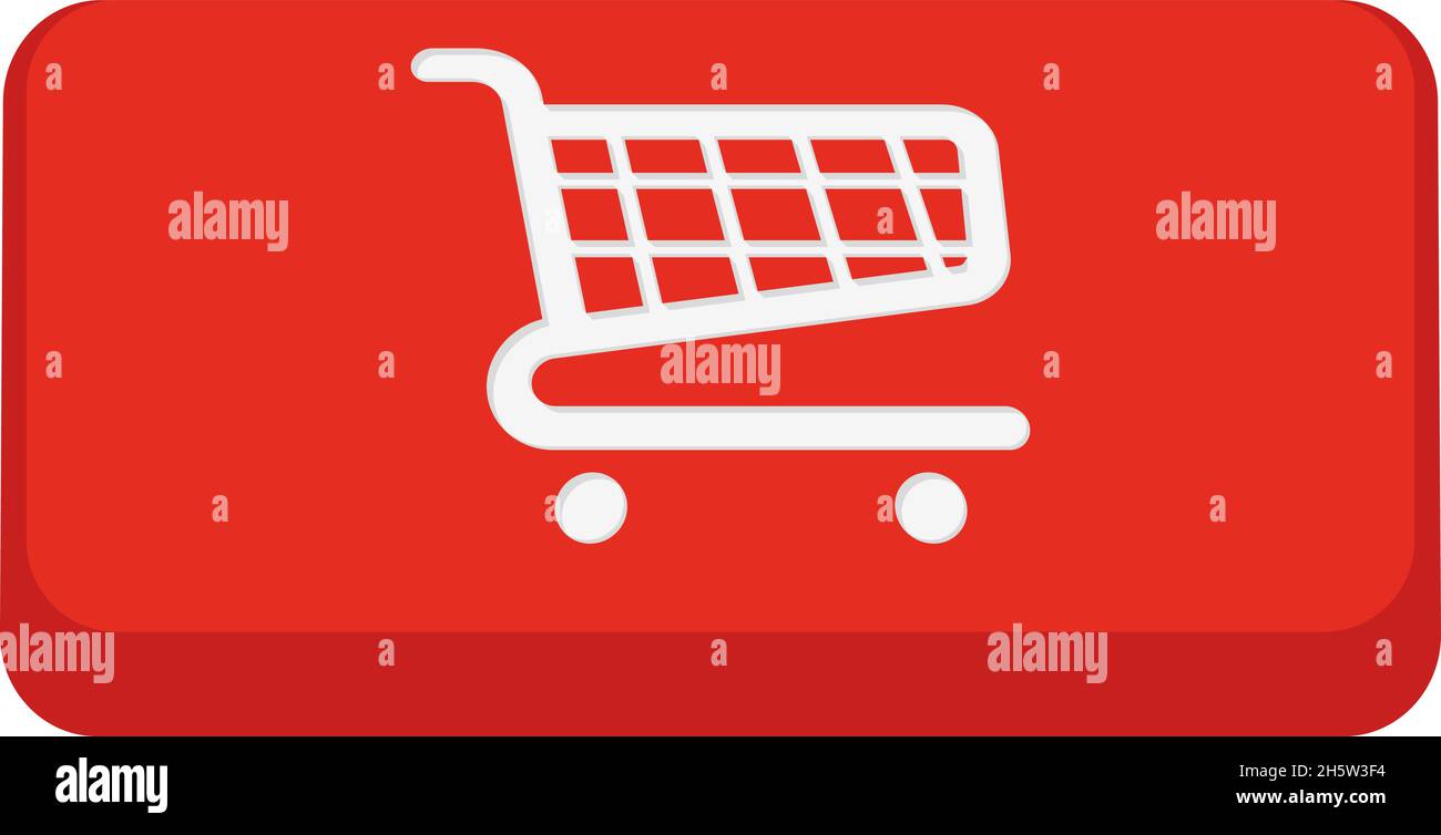 Add cart button sticker Cut Out Stock Images & Pictures - Alamy