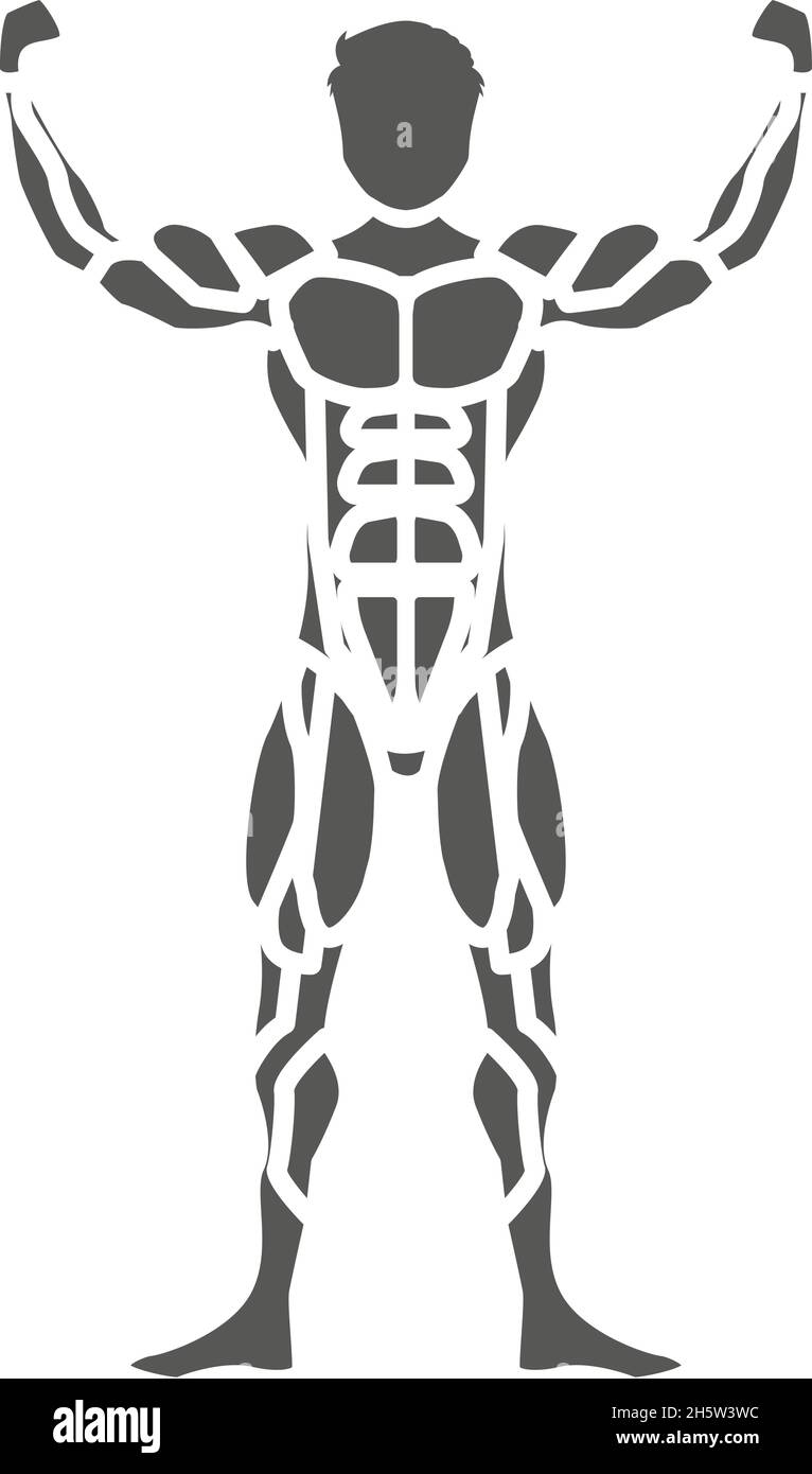 Fitness back black man Cut Out Stock Images & Pictures - Alamy