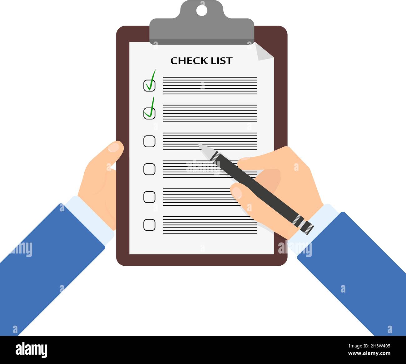 Check sheet hi-res stock photography and images - Alamy