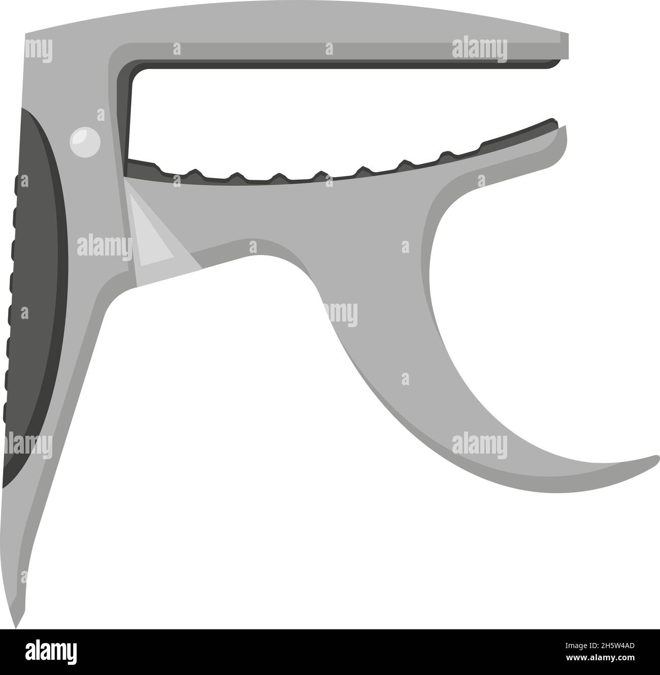 capo guitar in flat style on white background Stock Vector Image & Art ...