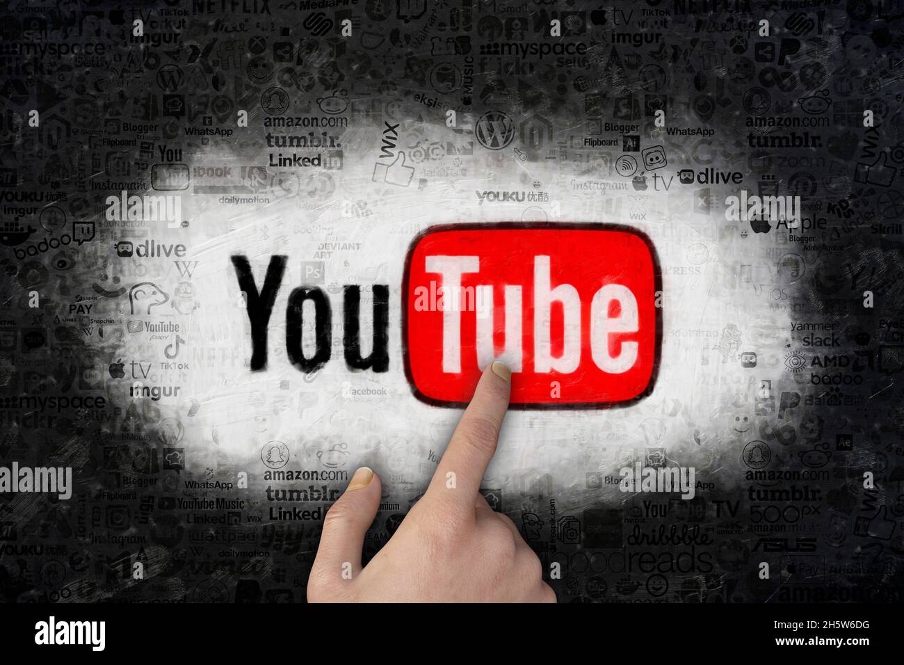 youtube images, youtube background designs Stock Photo - Alamy