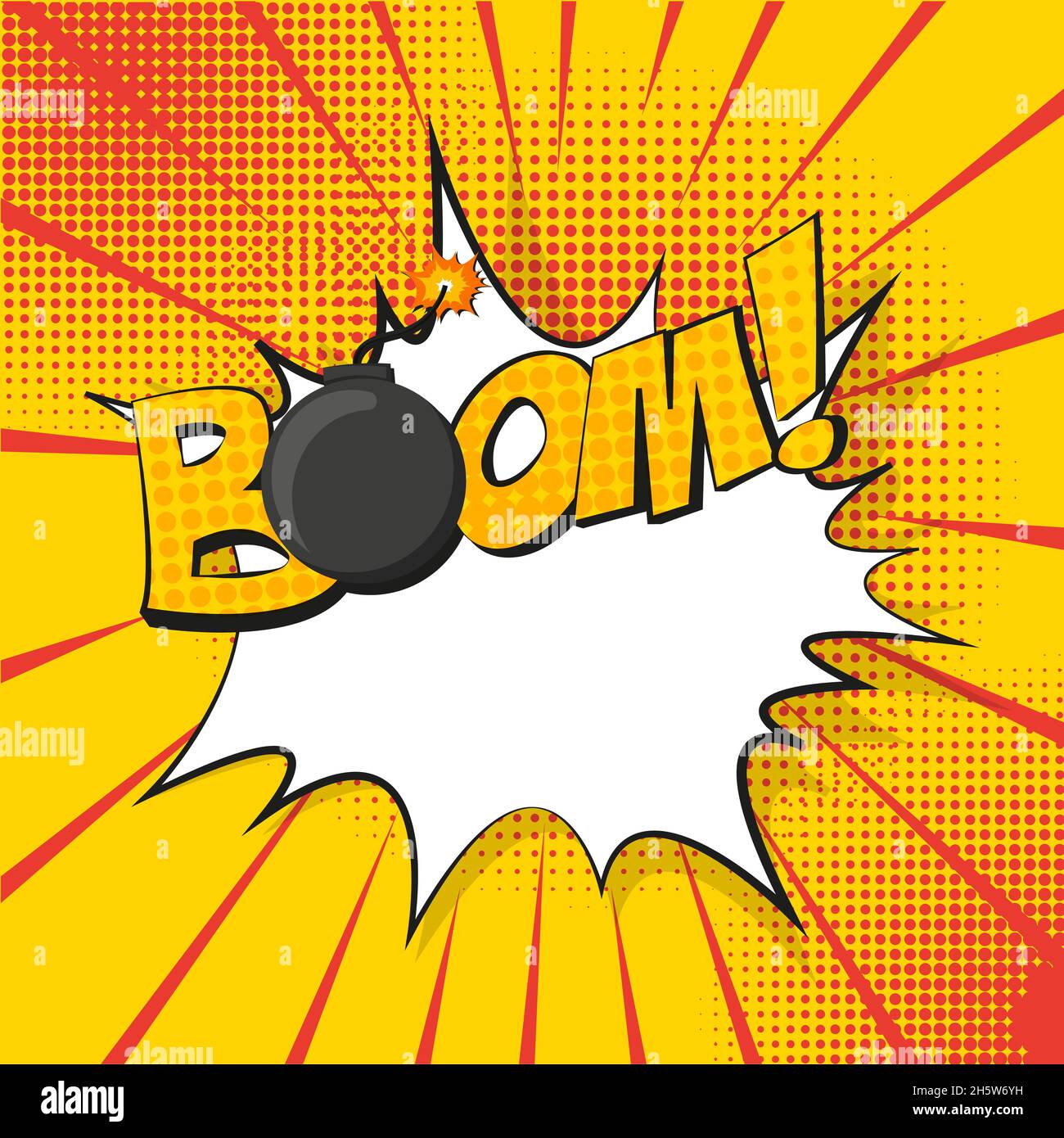 Kaboom pop art hi-res stock photography and images - Alamy