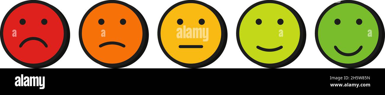 Good mood positive emotions Cut Out Stock Images & Pictures - Alamy