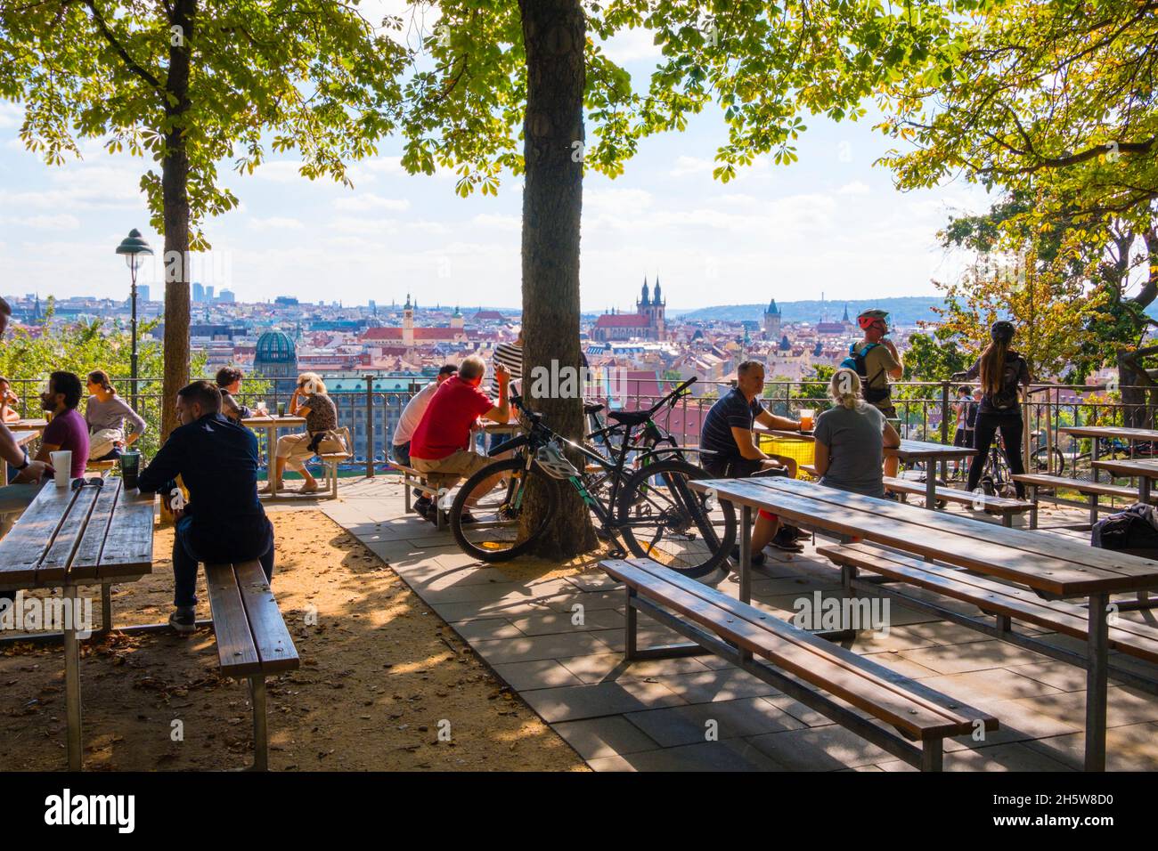 Beer garden letenske sady letna hi-res stock photography and images - Alamy
