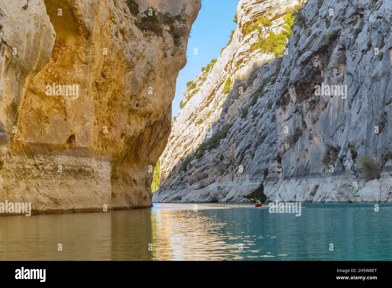 The Verdon Gorge (French: Gorges du Verdon) is a famous river canyon ...