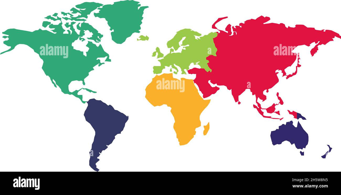 Continents, great design for any purposes. Worldwide vector ...