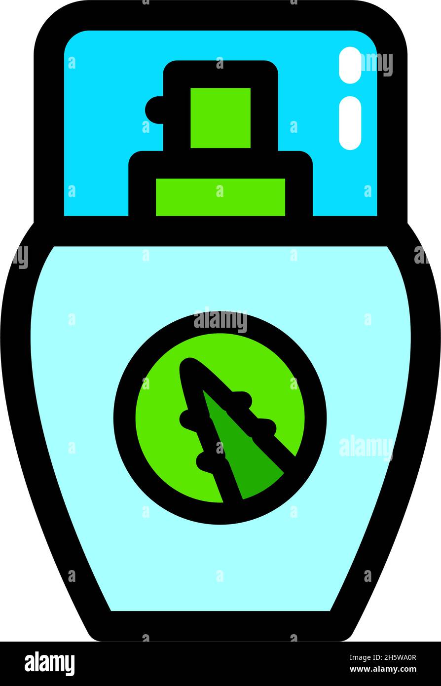 Agave aloe vera simple icon. Hydrating organic cosmetics. Cream, lotion ...