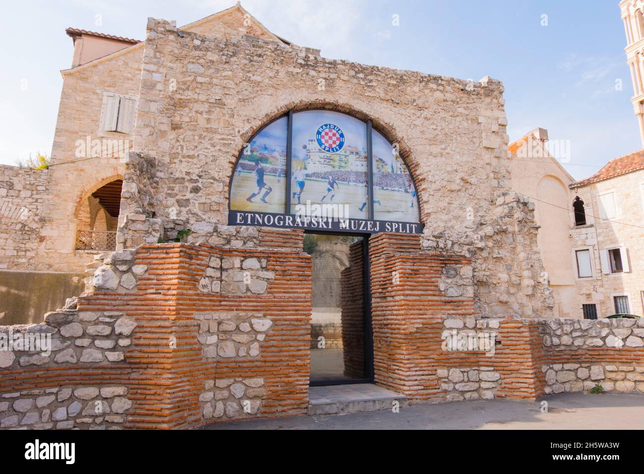 Etnografski muzej Split, Ethnographic museum, old town, Split, Croatia ...