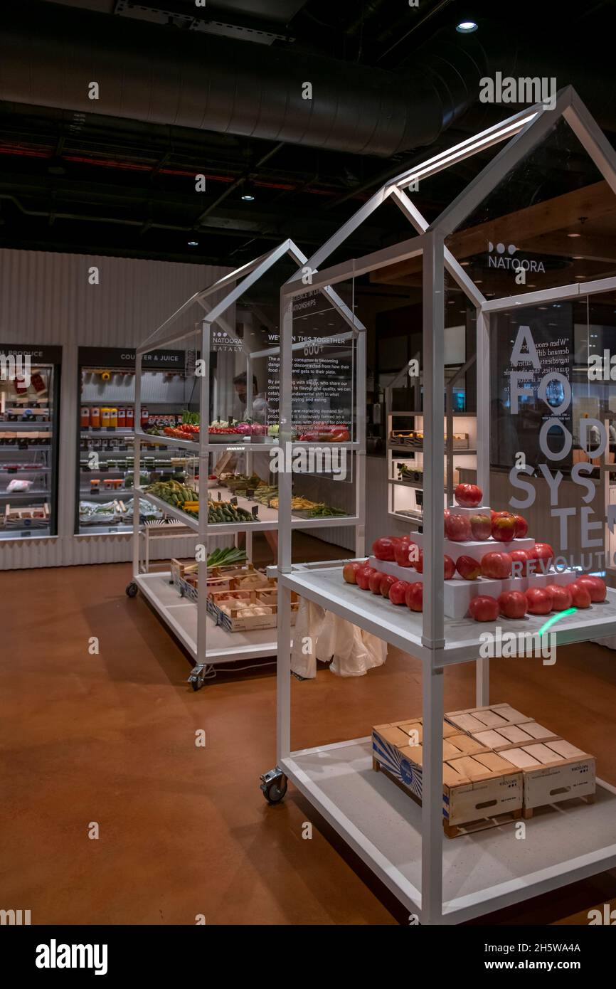 Eataly in London, an Italian food hall near Liverpool street station ...