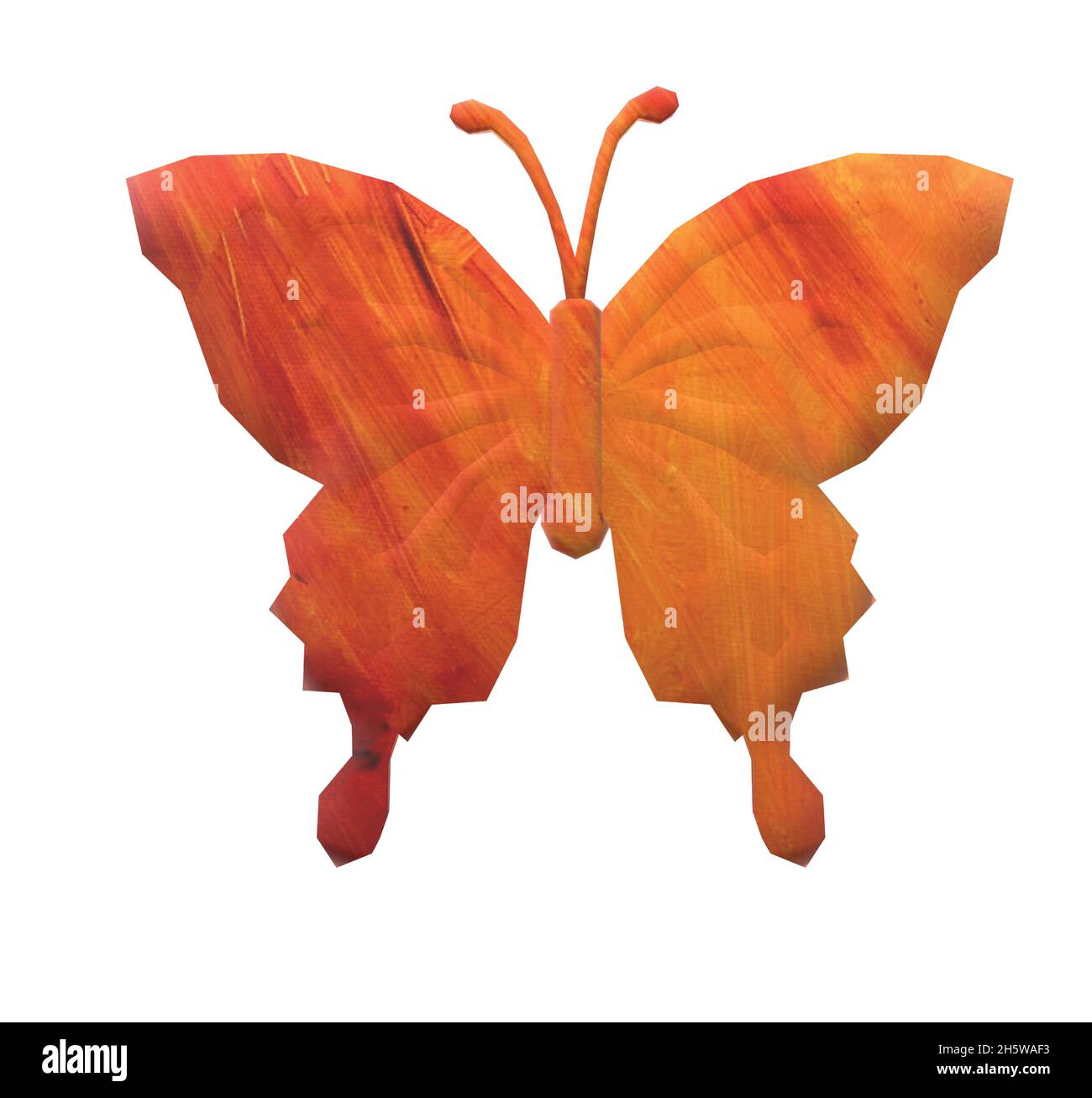 Shiny metal butterfly Stock Vector Images - Alamy