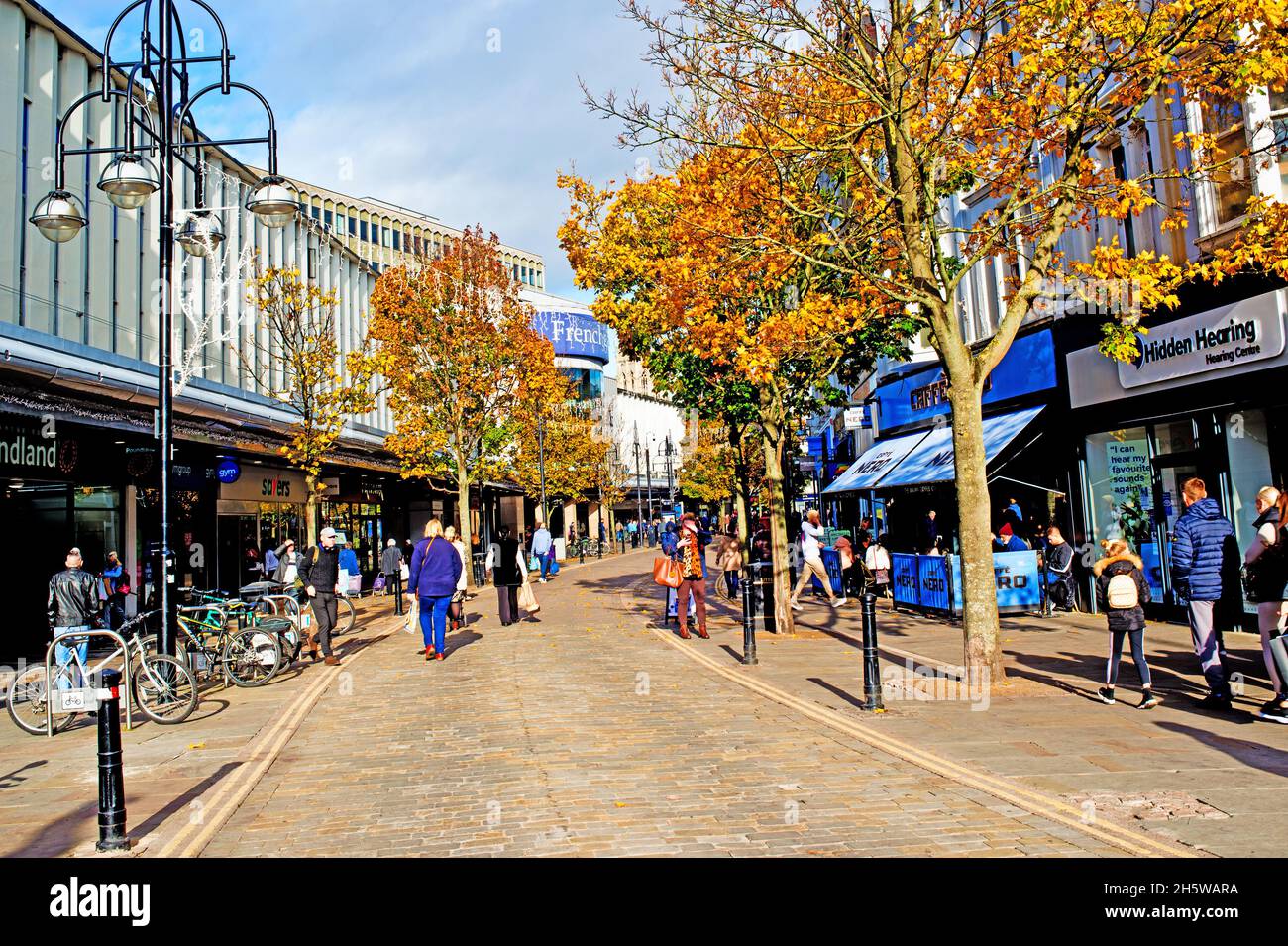 Shopping Centre, Doncaster, England Stock Photo - Alamy