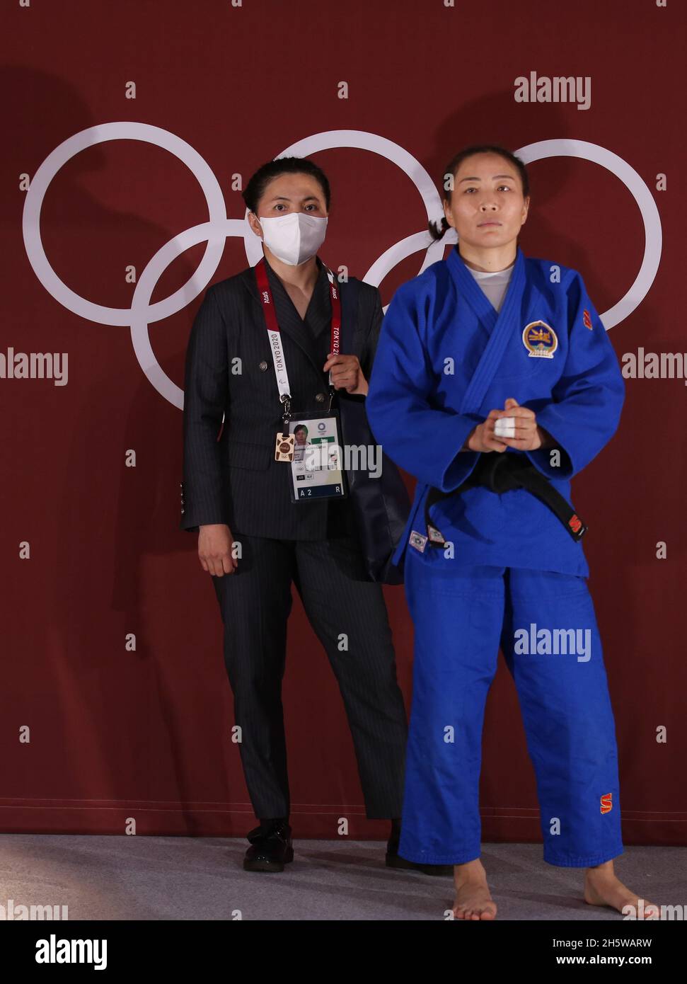 JULY 24th, 2021 - TOKYO, JAPAN: Urantsetseg MUNKHBAT of Mongolia ahead ...