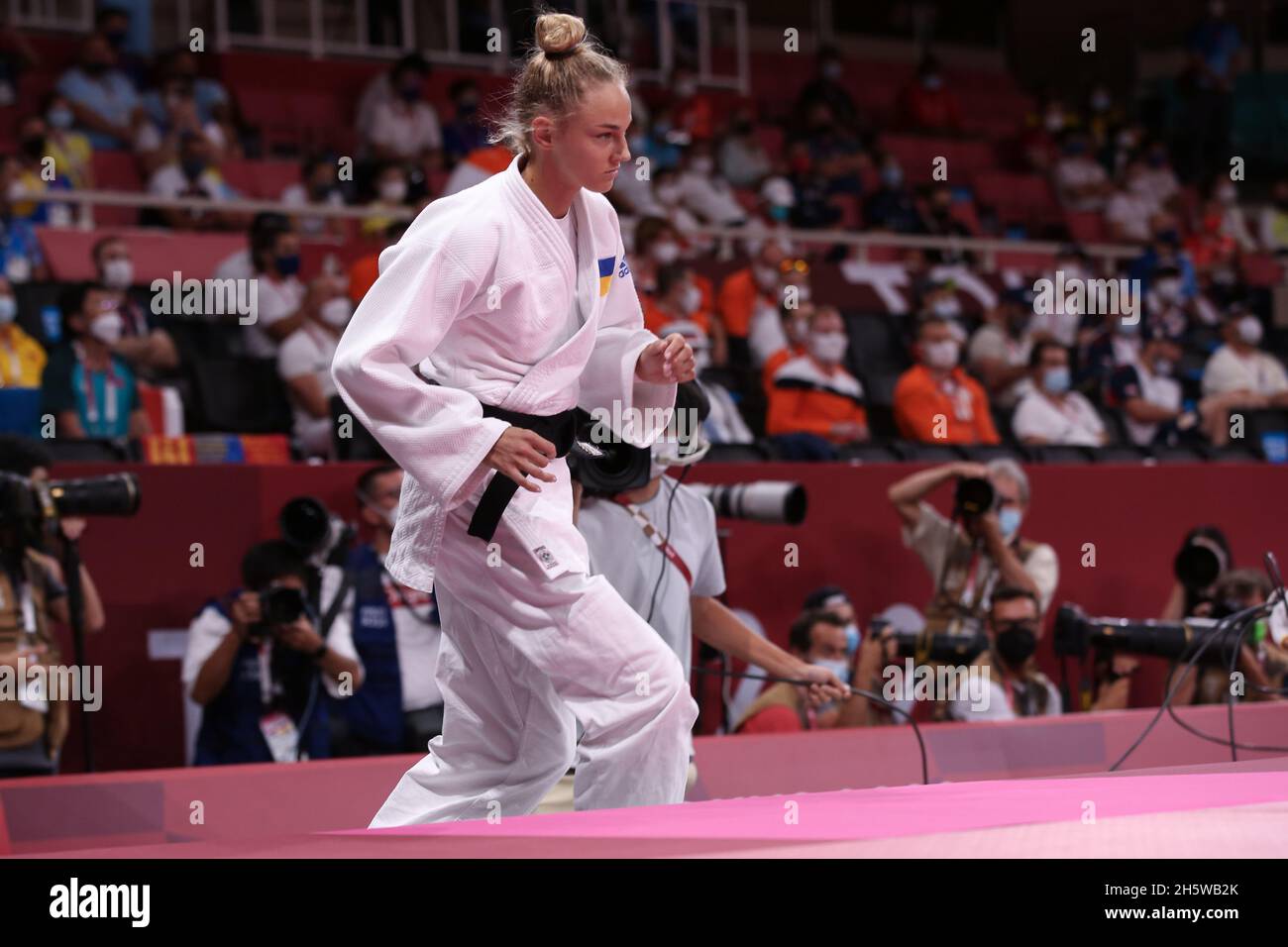 JULY 24th, 2021 - TOKYO, JAPAN: Daria BILODID of Ukraine in action in ...