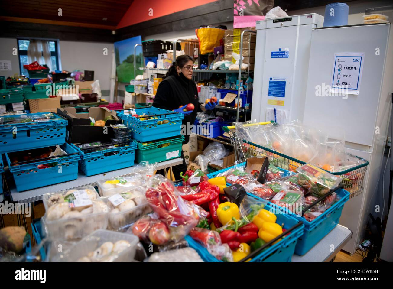 London Community Kitchen is a foodbank charity Stock Photo - Alamy