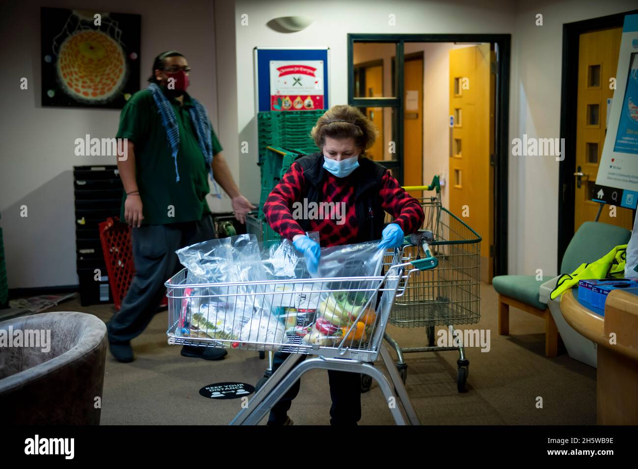London Community Kitchen is a food bank charity Stock Photo - Alamy