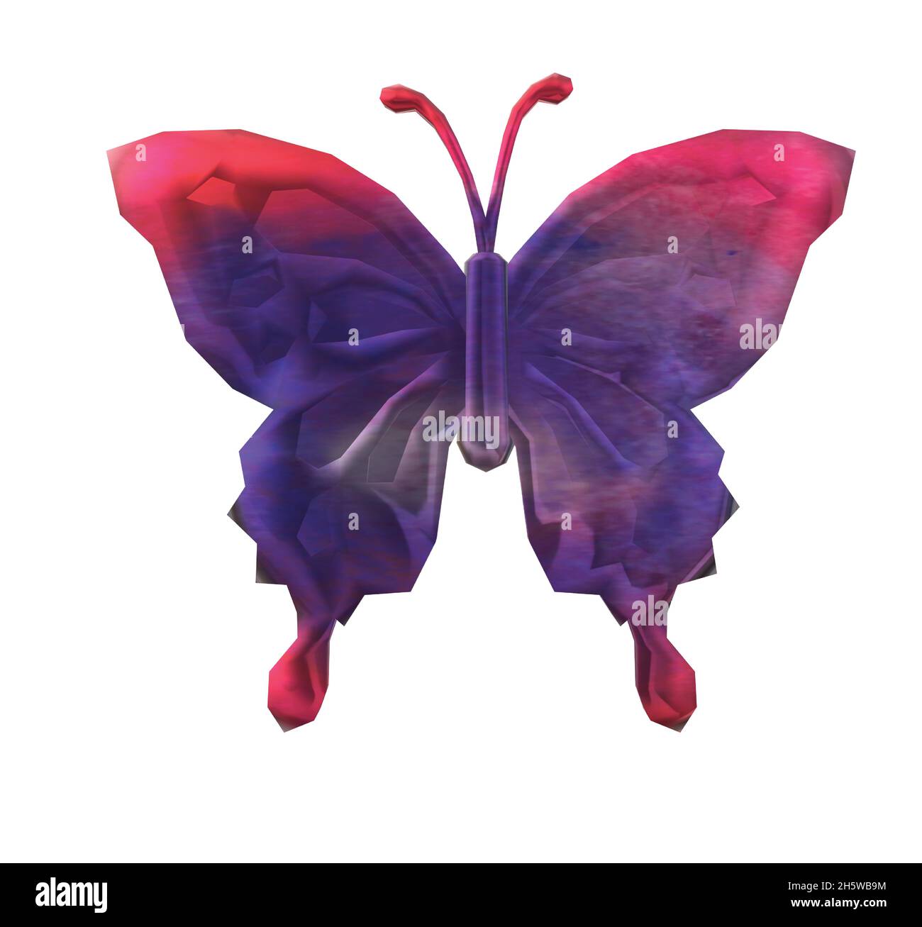 Shiny Metal Purple Pink Butterfly Stock Vector Image & Art - Alamy