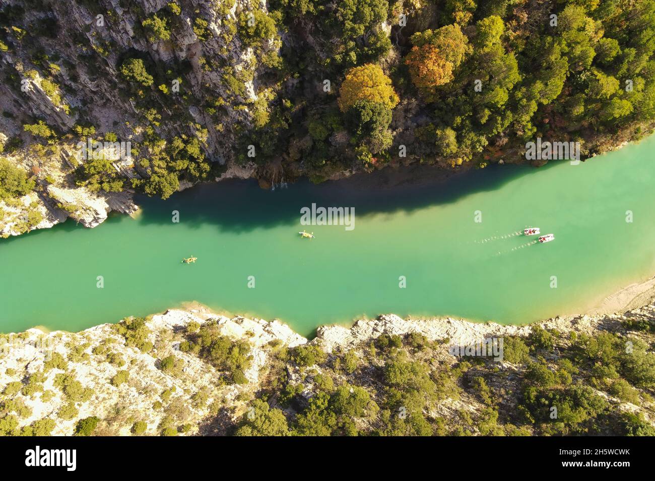 The Verdon Gorge (French: Gorges du Verdon) is a famous river canyon ...