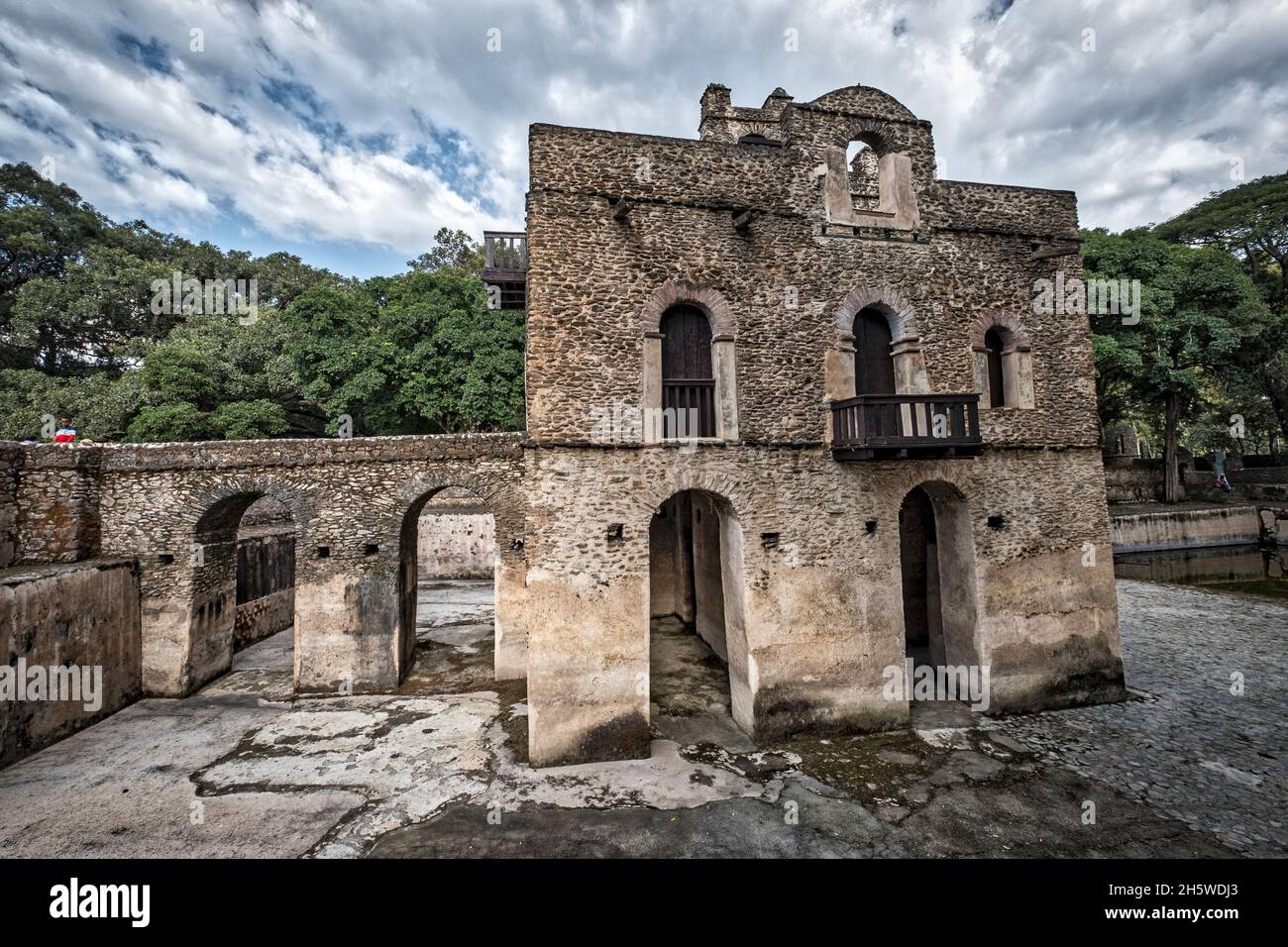 Fasiladas' Bath in Gondar, Ethiopia, Africa Stock Photo - Alamy