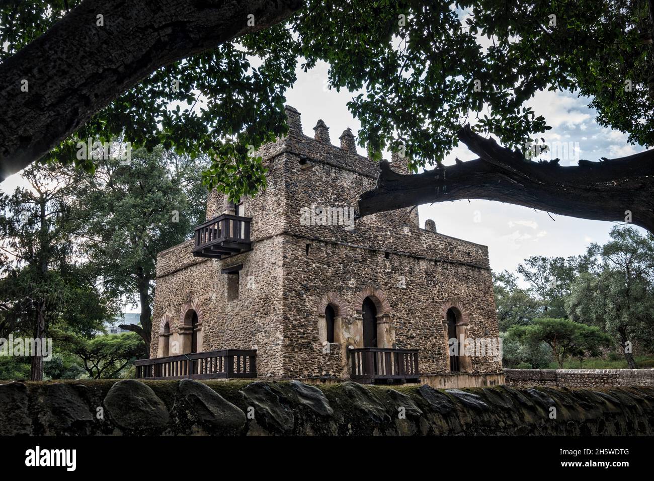 Fasiladas' Bath in Gondar, Ethiopia, Africa Stock Photo - Alamy