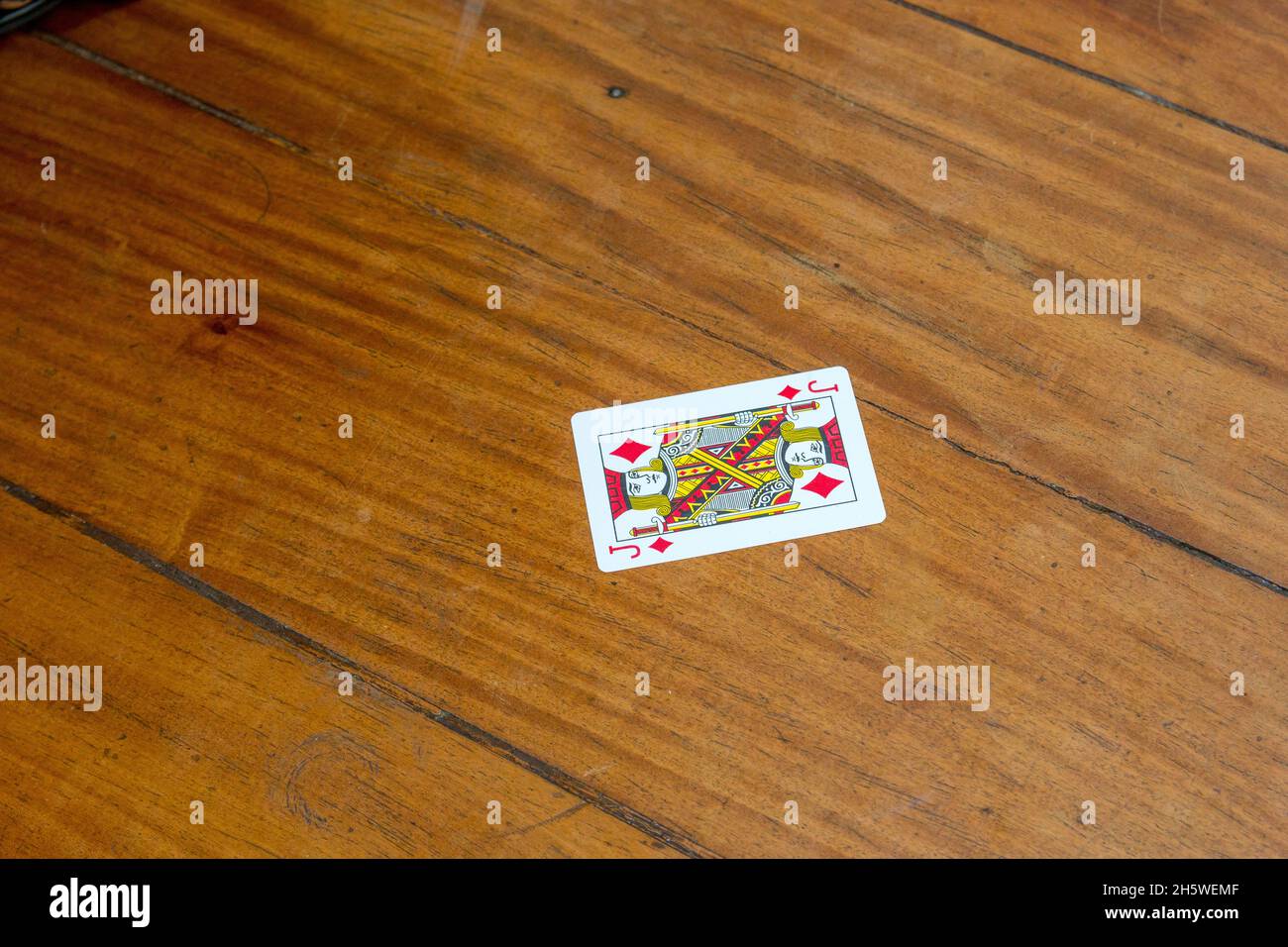 Joker playing card on black hi-res stock photography and images - Alamy