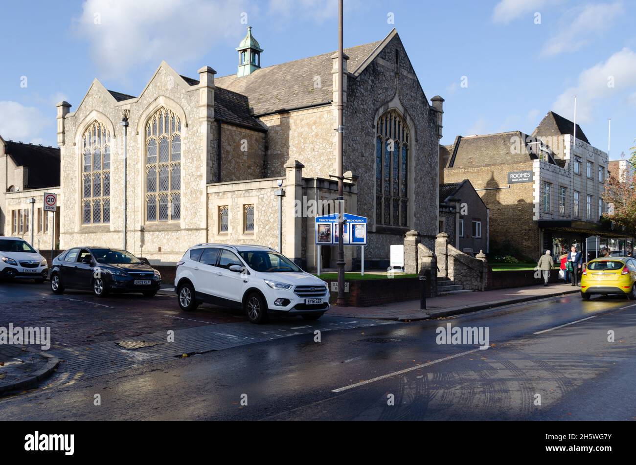 The Trinity United Reformed Church Along Station Road In Upminster ...