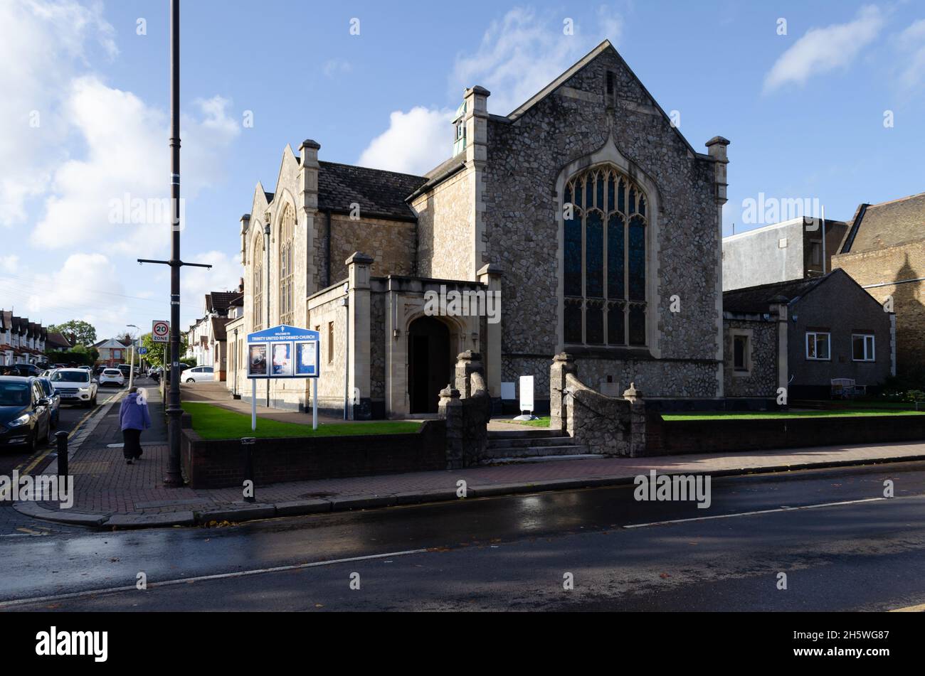 The Trinity United Reformed Church Along Station Road In Upminster ...