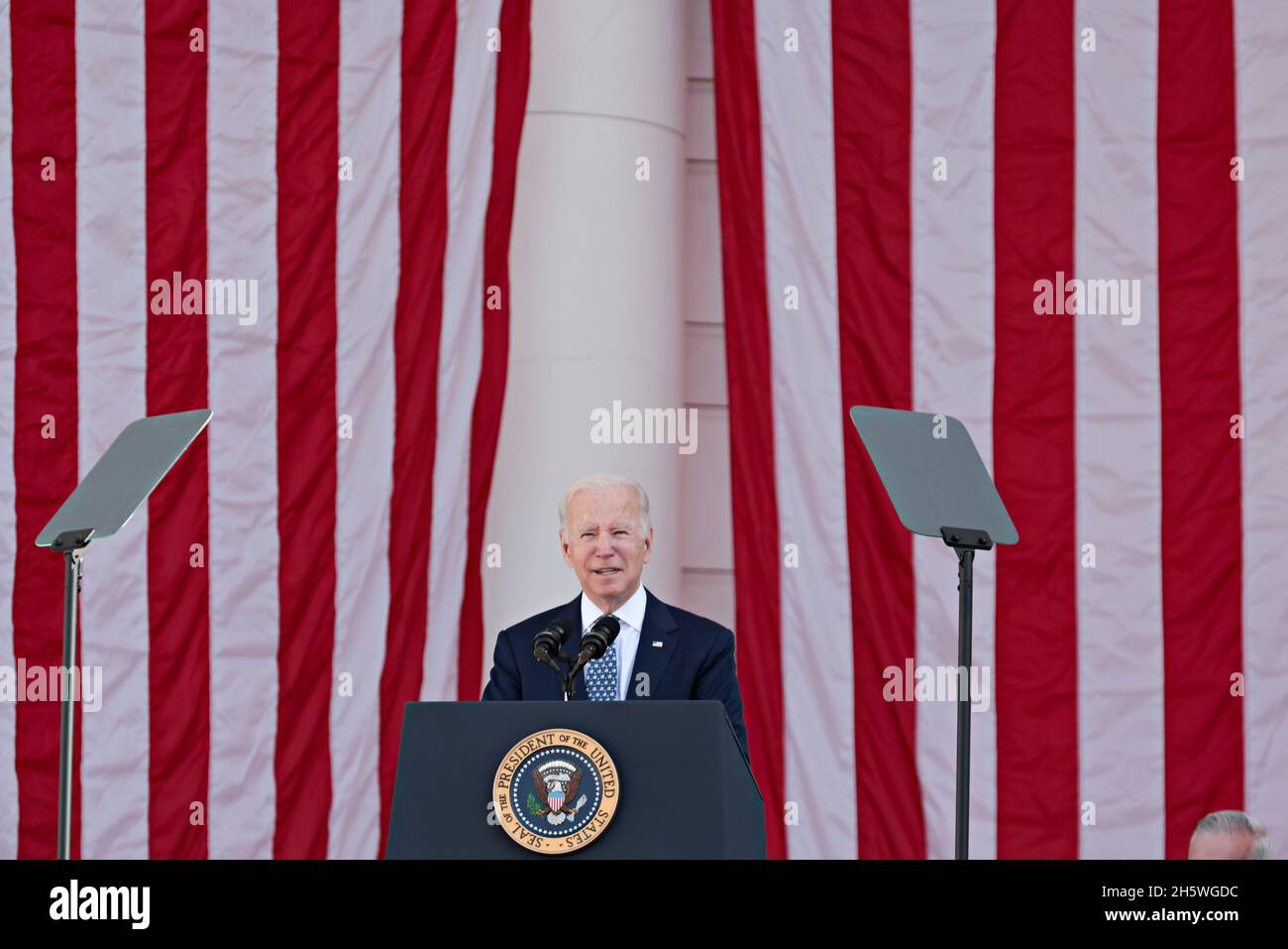 Arlington, USA. 11th Nov, 2021. United States President Joe Biden ...