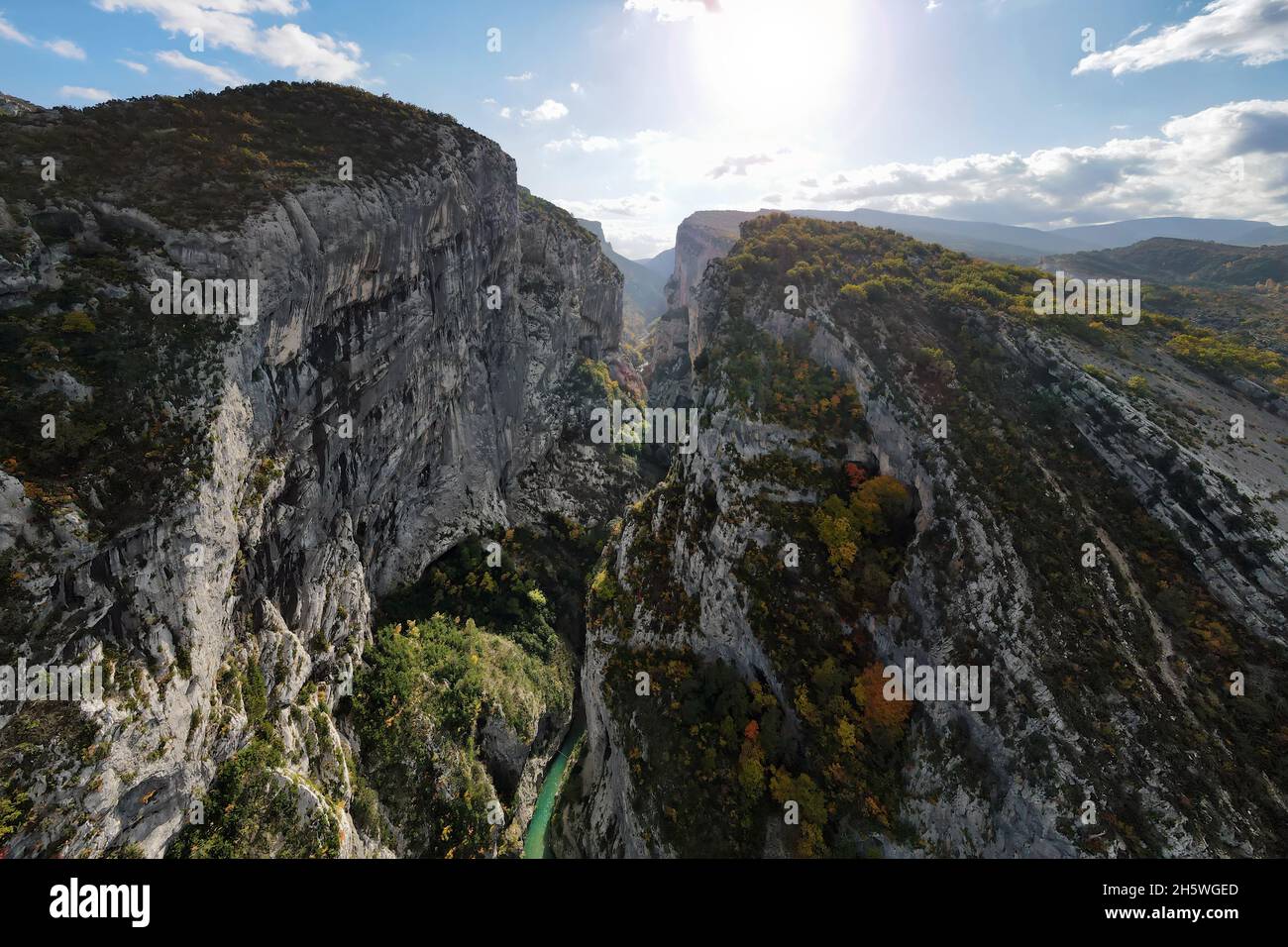 The Verdon Gorge (French: Gorges du Verdon) is a famous river canyon ...