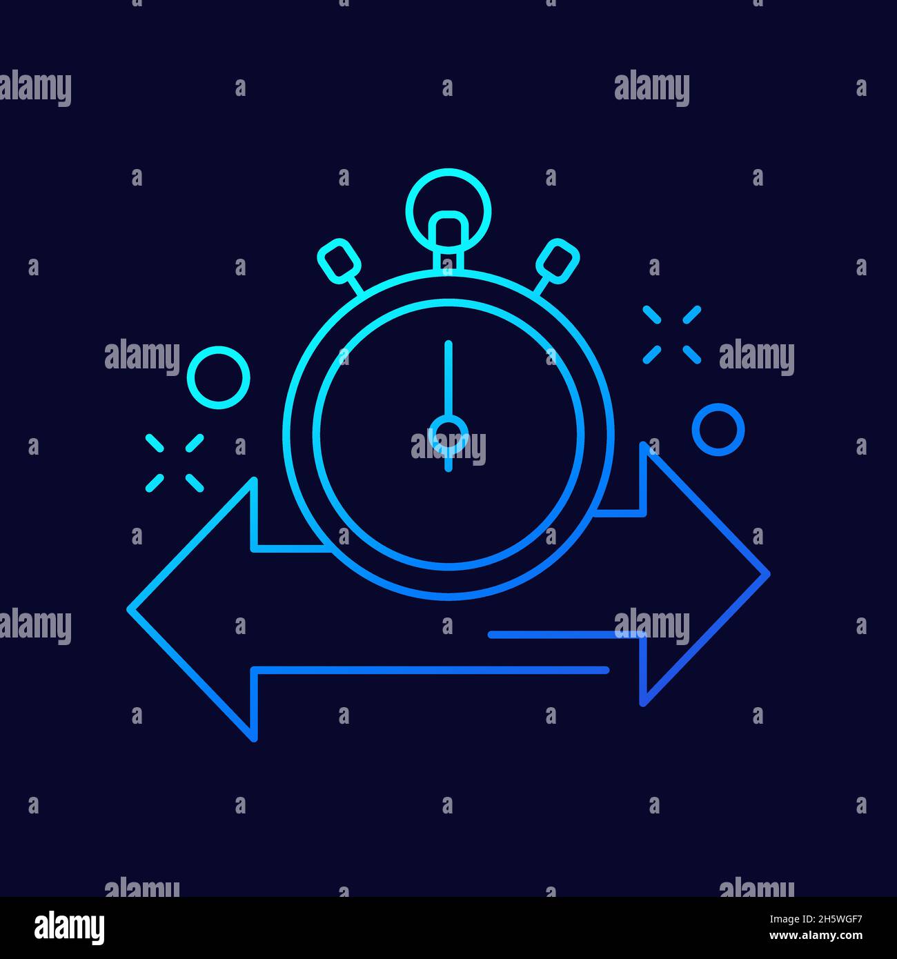 Time to choose, thin line icon Stock Vector Image & Art - Alamy