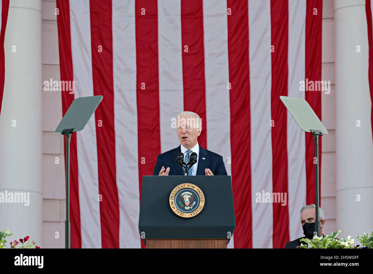 Arlington, USA. 11th Nov, 2021. United States President Joe Biden ...