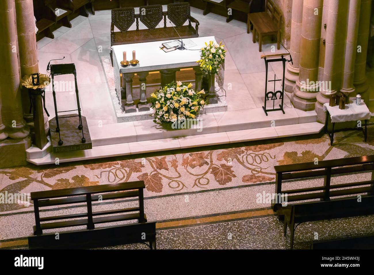 Barcelona, Spain - September 19, 2021: Altan in the basement of "La ...
