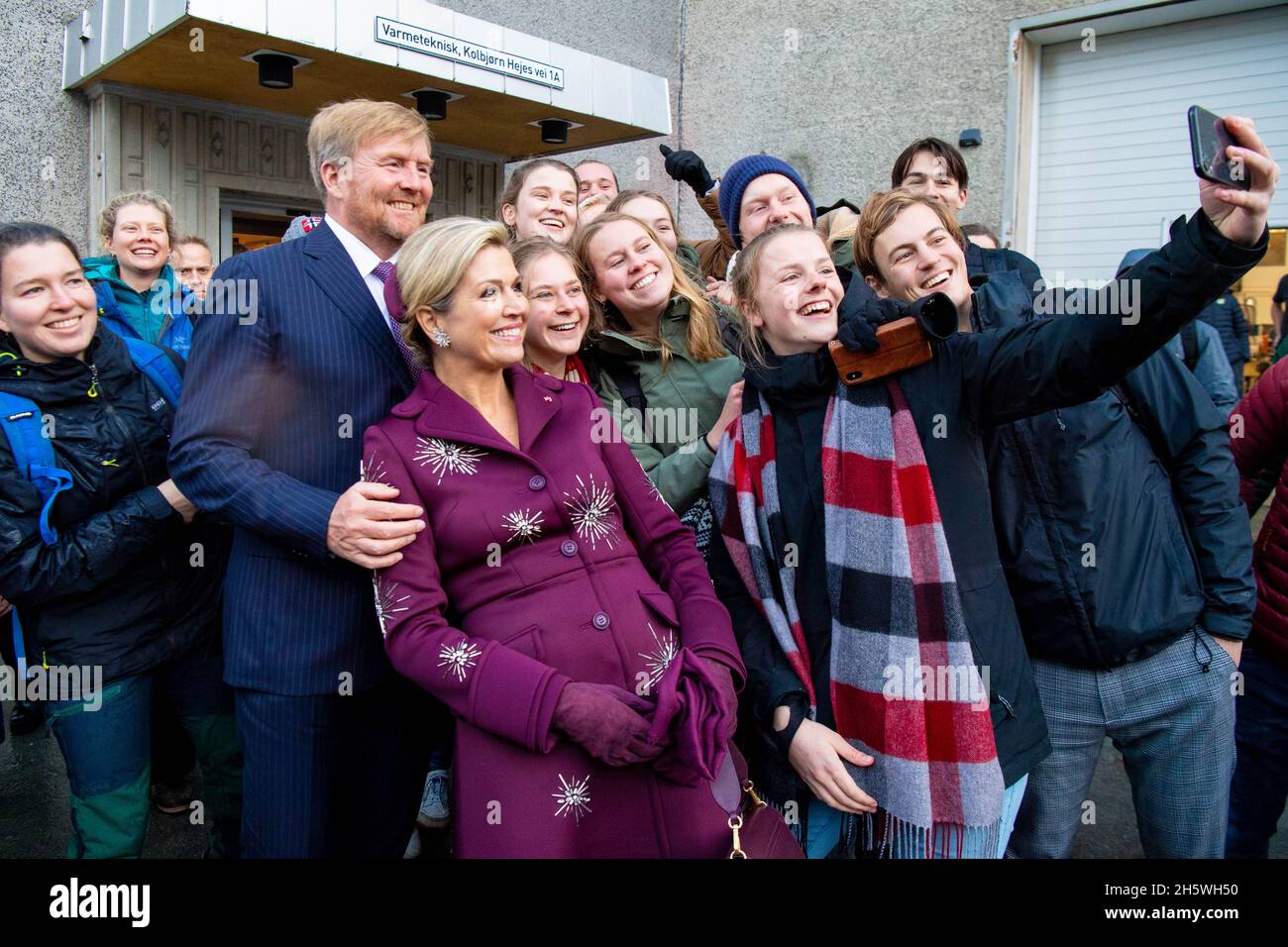 King Willem-Alexander and Queen Maxima of the Netherlands during a ...