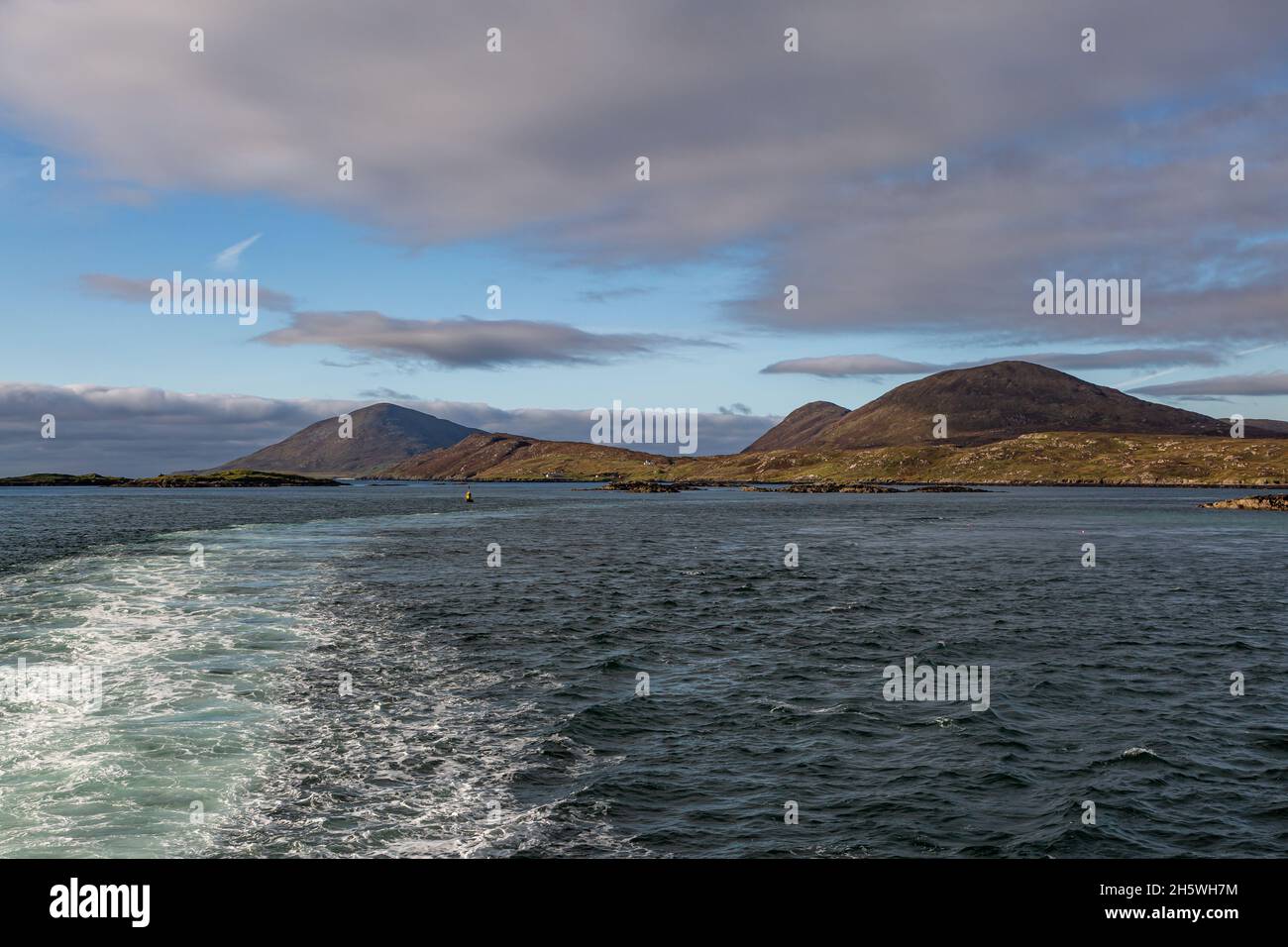 A View of Harris and Lewis in the Western Isles, from a Ferry Stock ...