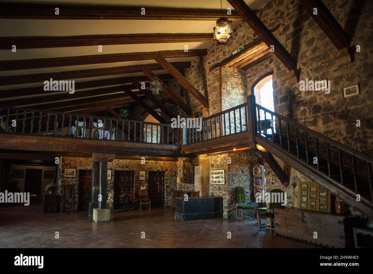 Inside old medieval castle tower hi-res stock photography and images ...