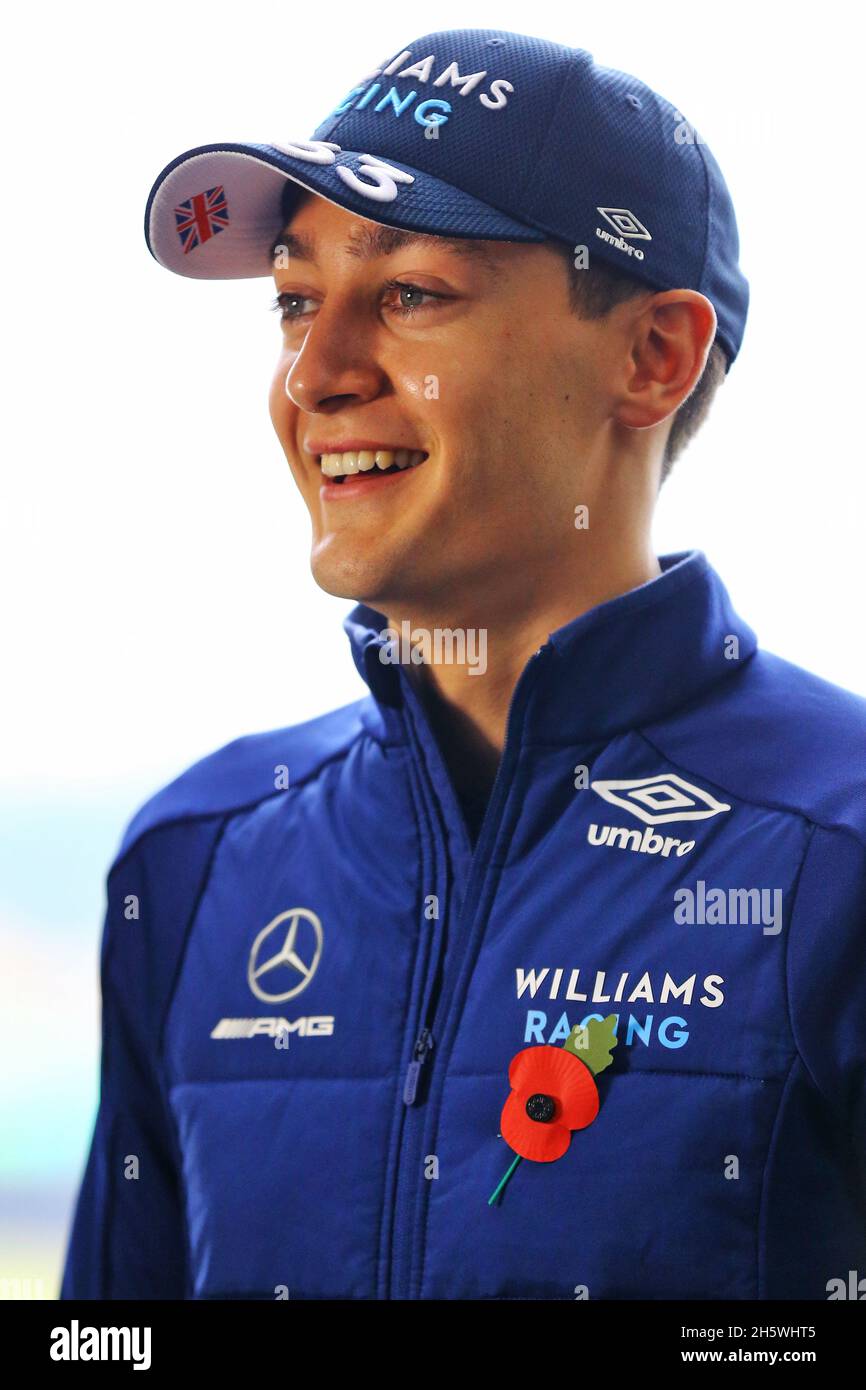 George Russell (GBR) Williams Racing. 11.11.2021. Formula 1 World ...