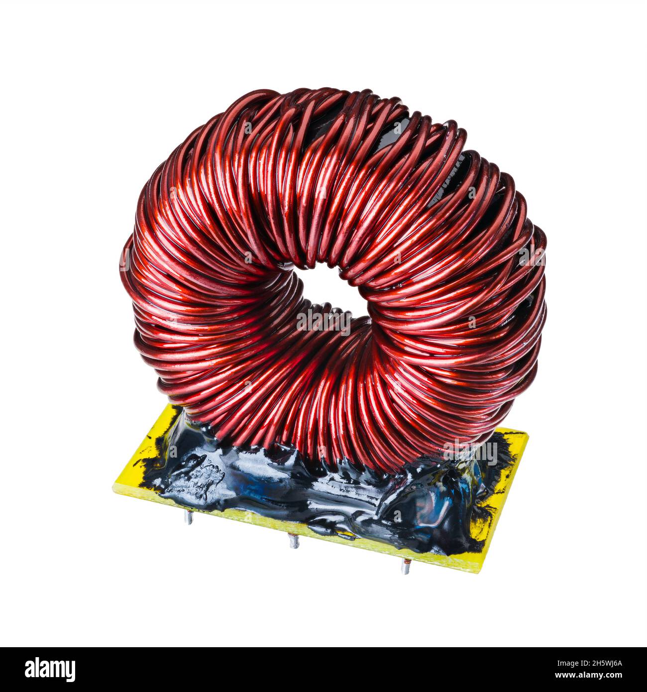 Transformer coil Cut Out Stock Images & Pictures - Alamy