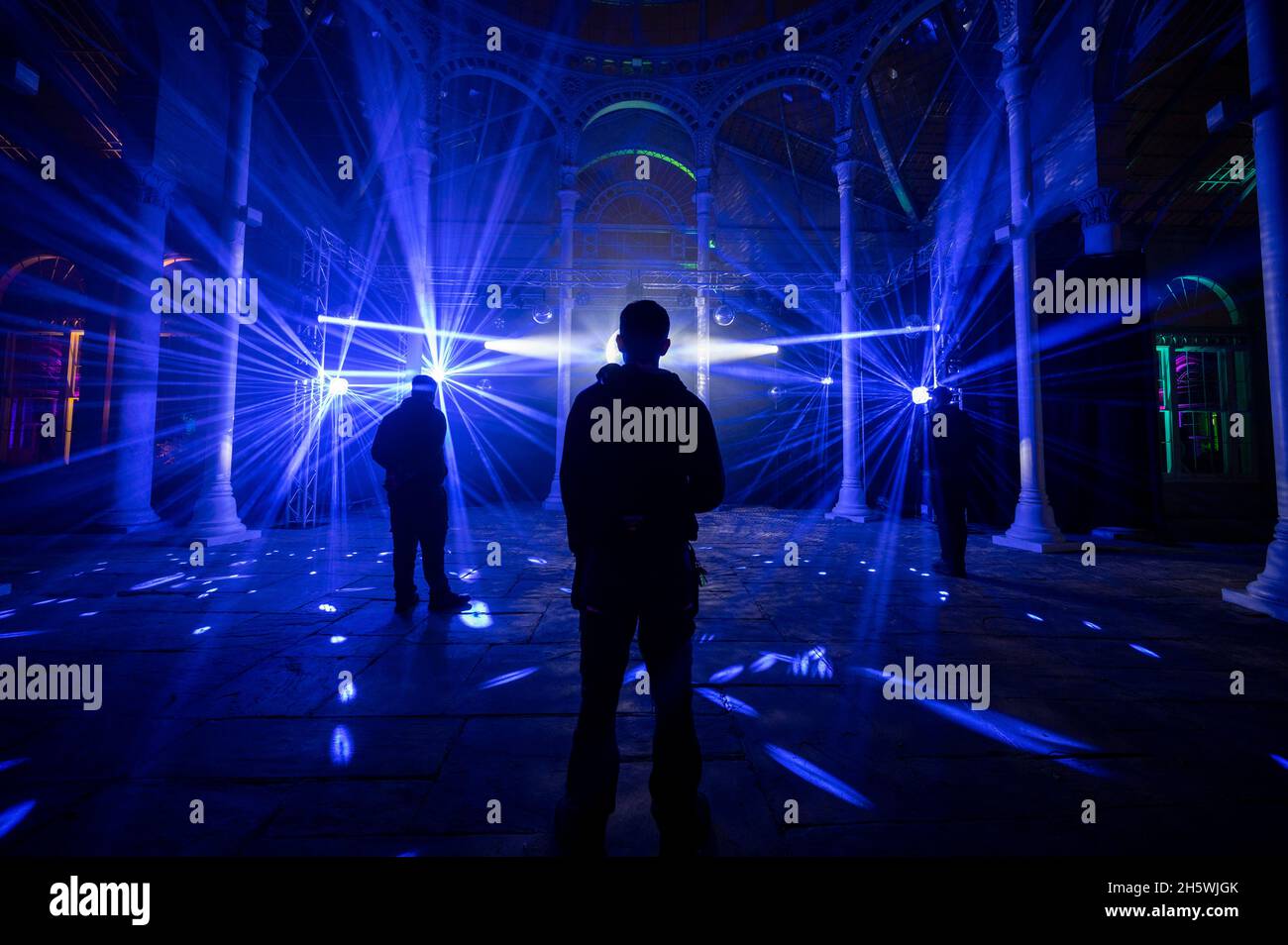 London, UK. 11 November 2021. The interior of the Great Conservatory is ...