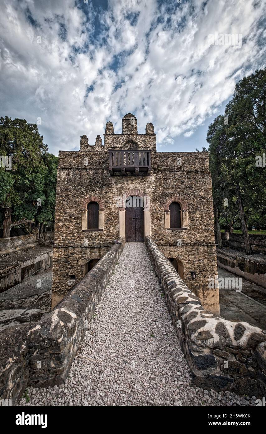 Fasiladas' Bath in Gondar, Ethiopia, Africa Stock Photo - Alamy