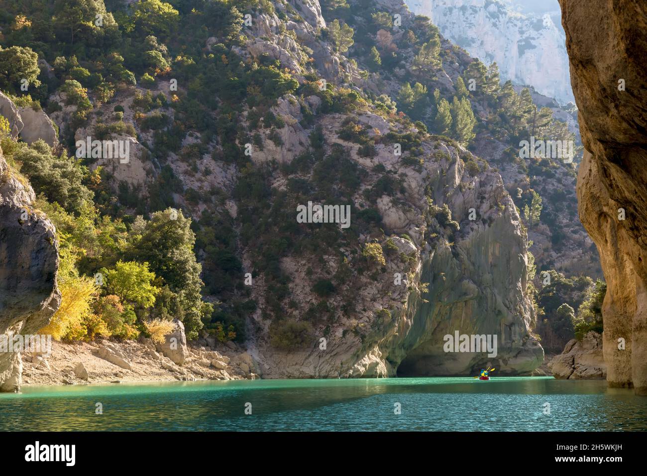 The Verdon Gorge (French: Gorges du Verdon) is a famous river canyon ...