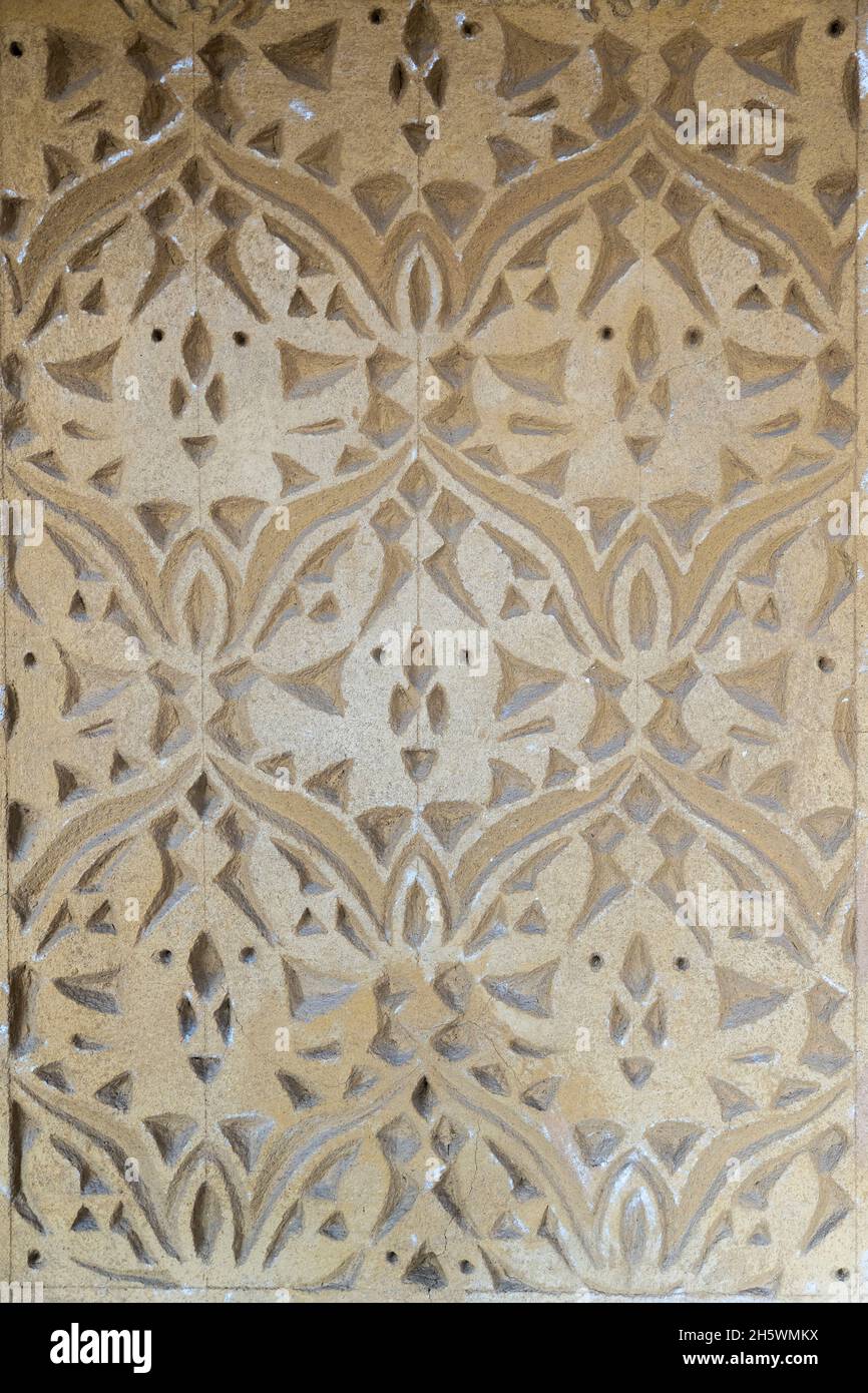 stone pattern in arabic style for background or texture Stock Photo - Alamy