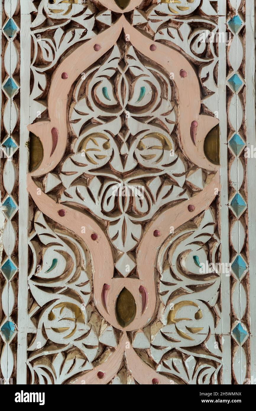 stone pattern in arabic style for background or texture Stock Photo - Alamy